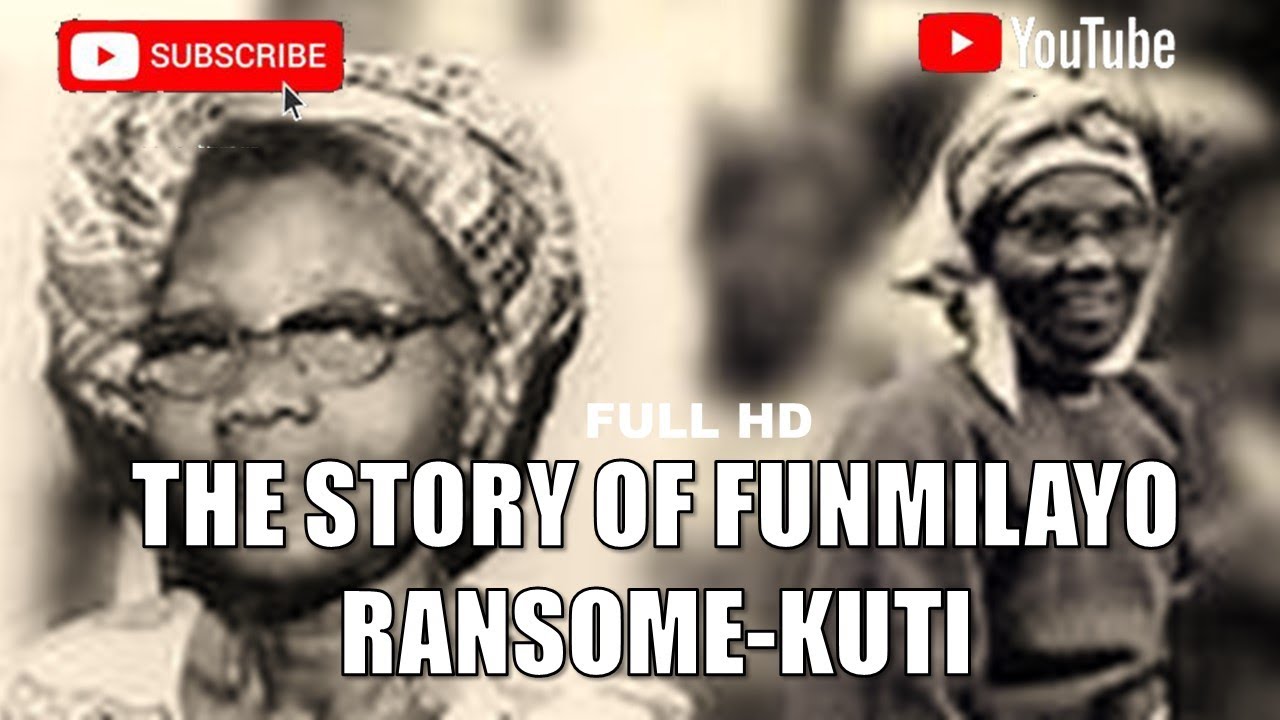 A BRIEF TRUE LIFE STORY OF FUNMILAYO RANSOME-KUTI #history #heroes # ...