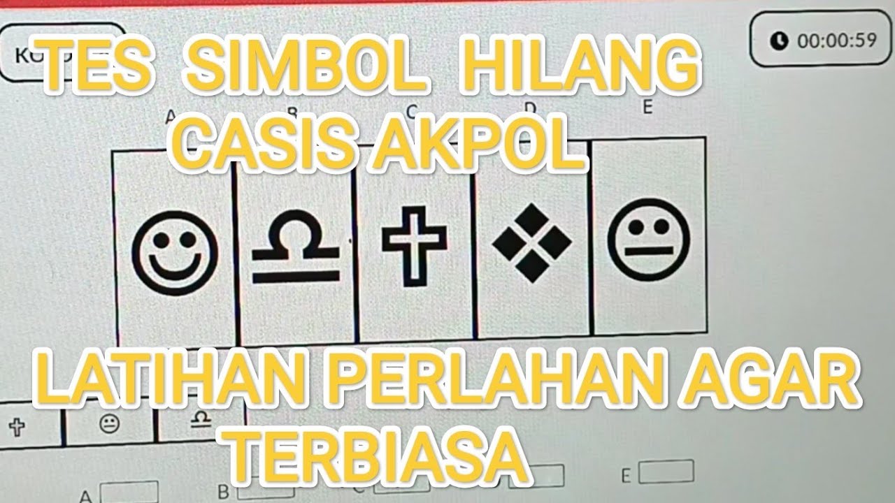 TES KECERMATAN SIMBOL HILANG // CAT SIMBOL HILANG AKPOL - YouTube