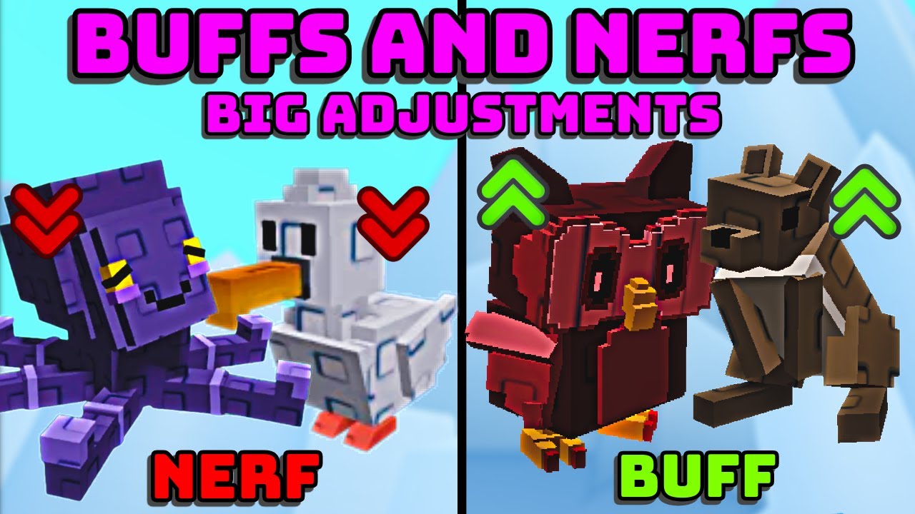 😭 MIMIC OCTOPUS NERF, BONE BLOSSOM BUFF, AND MORE ADJUSTMENTS AND ...