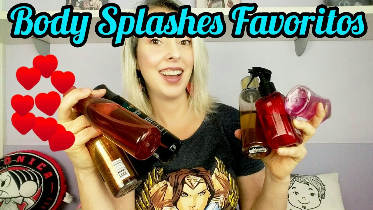 TOP 10 BODY SPLASHES QUE VALEM A PENA CONHECER - YouTube