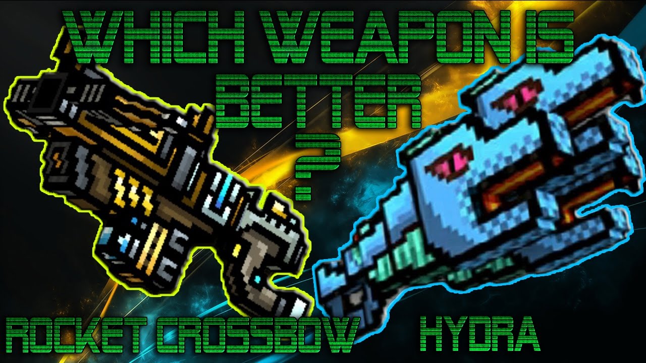 Pixel Gun 3D - Rocket Crossbow VS Hydra - YouTube