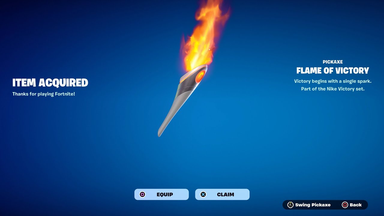 How To Get Flame of Victory Pickaxe NOW FREE In Fortnite! (Flame of ...