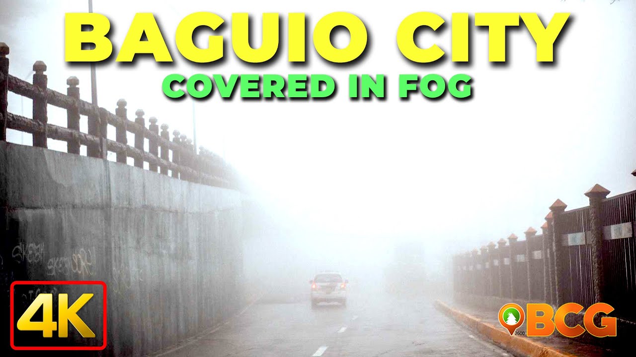 Fog at Baguio City's Central Business District | What The Fog - YouTube
