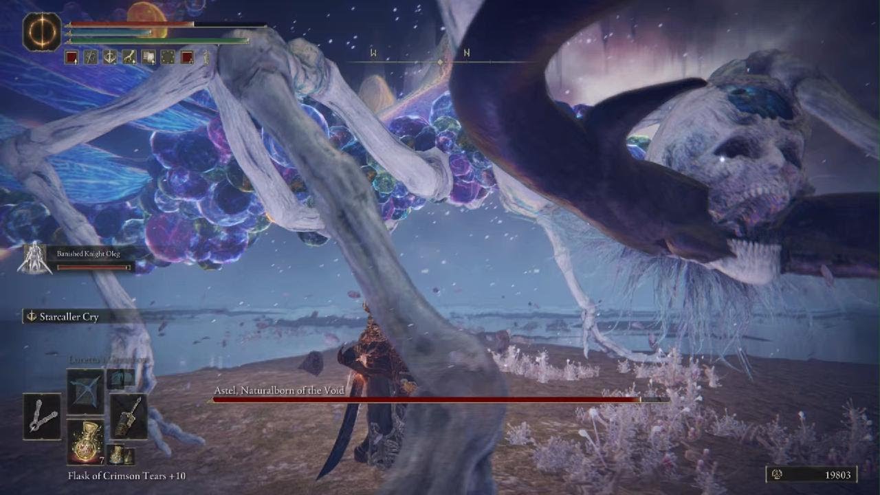 Astel‚ Natural born of the Void boss fight - ELDEN RING - YouTube