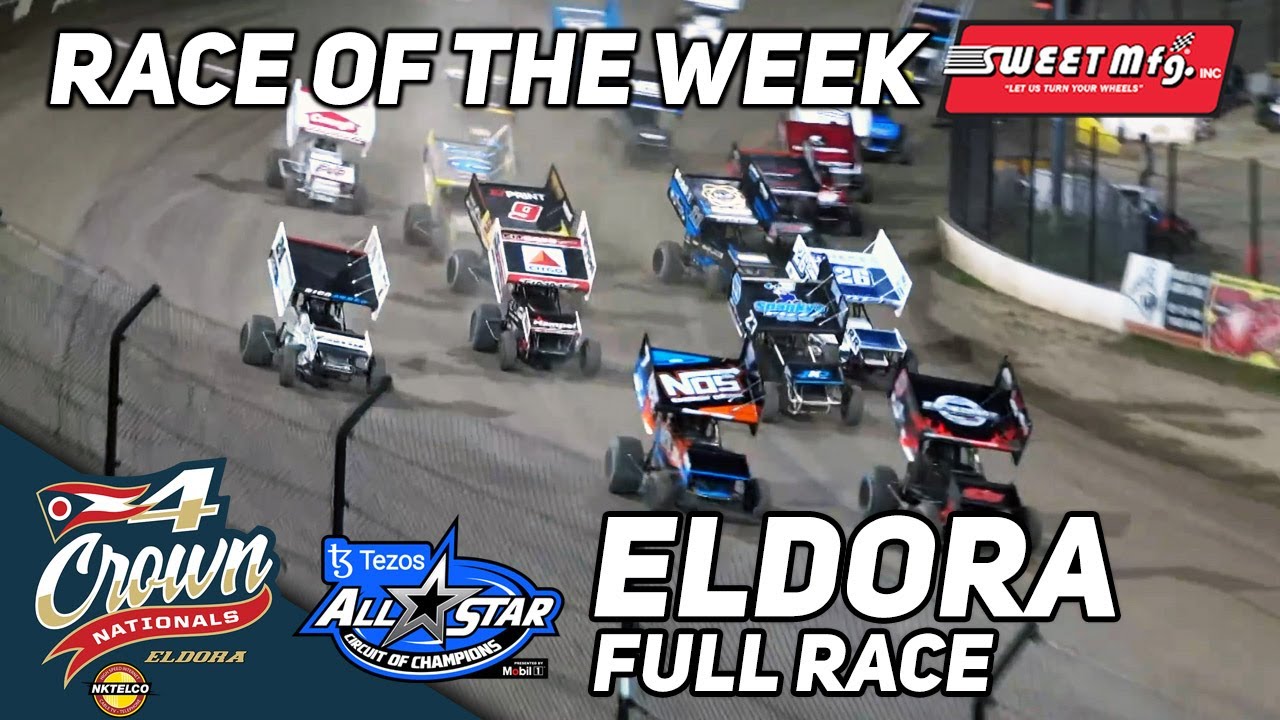 Full Race | All Star Sprints at Eldora 4-Crown Nationals | Sweet Mfg ...