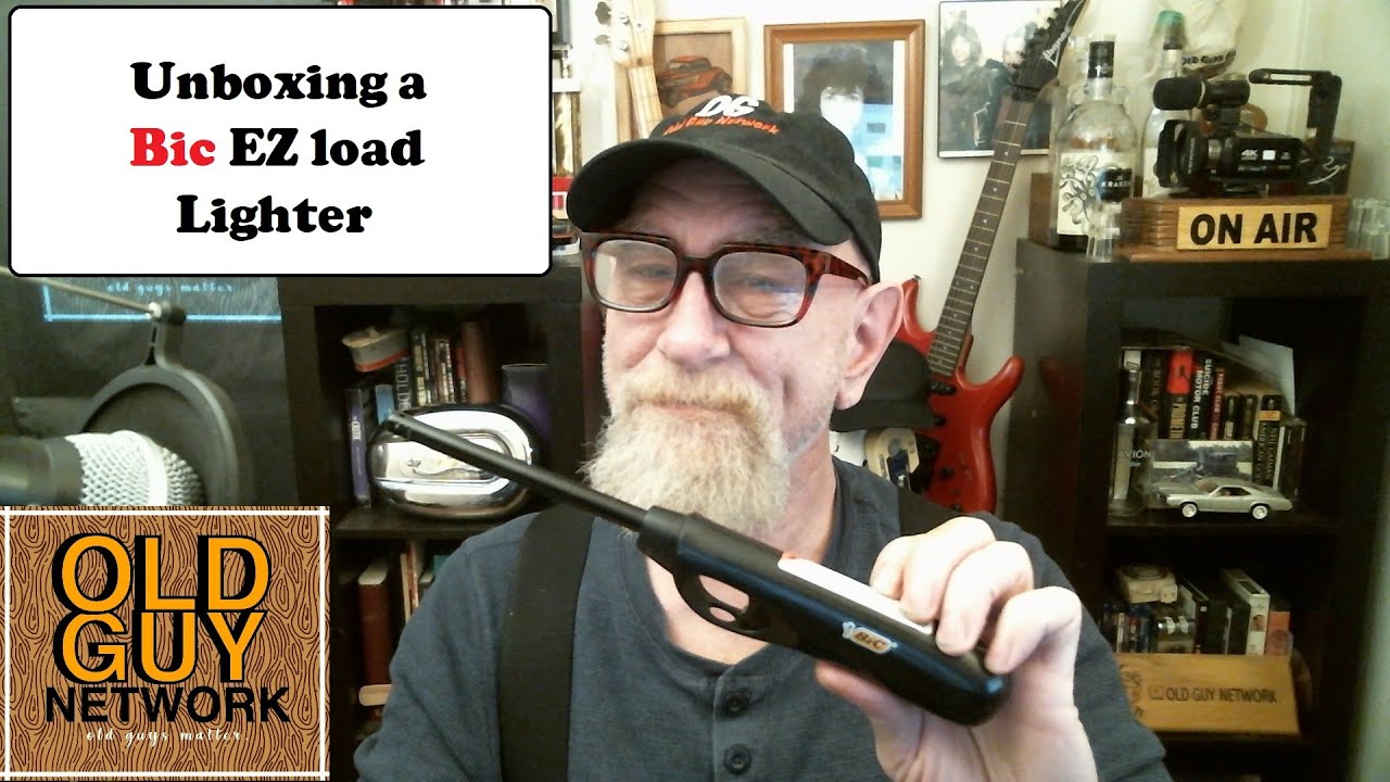 Unboxing a Bic EZ Load llighter! #oldguysmatter #oldguynetwork - YouTube