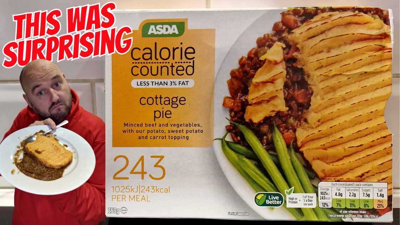 THIS WAS SURPRISING!!! - I didn't expect this Asda CALORIE COUNTED ...