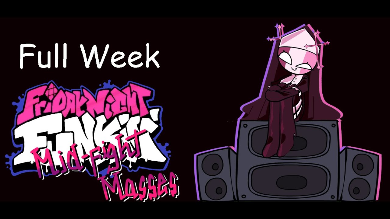 VS Servante And Ruv! Friday Night Funkin' Mod Mid Night Masses - YouTube