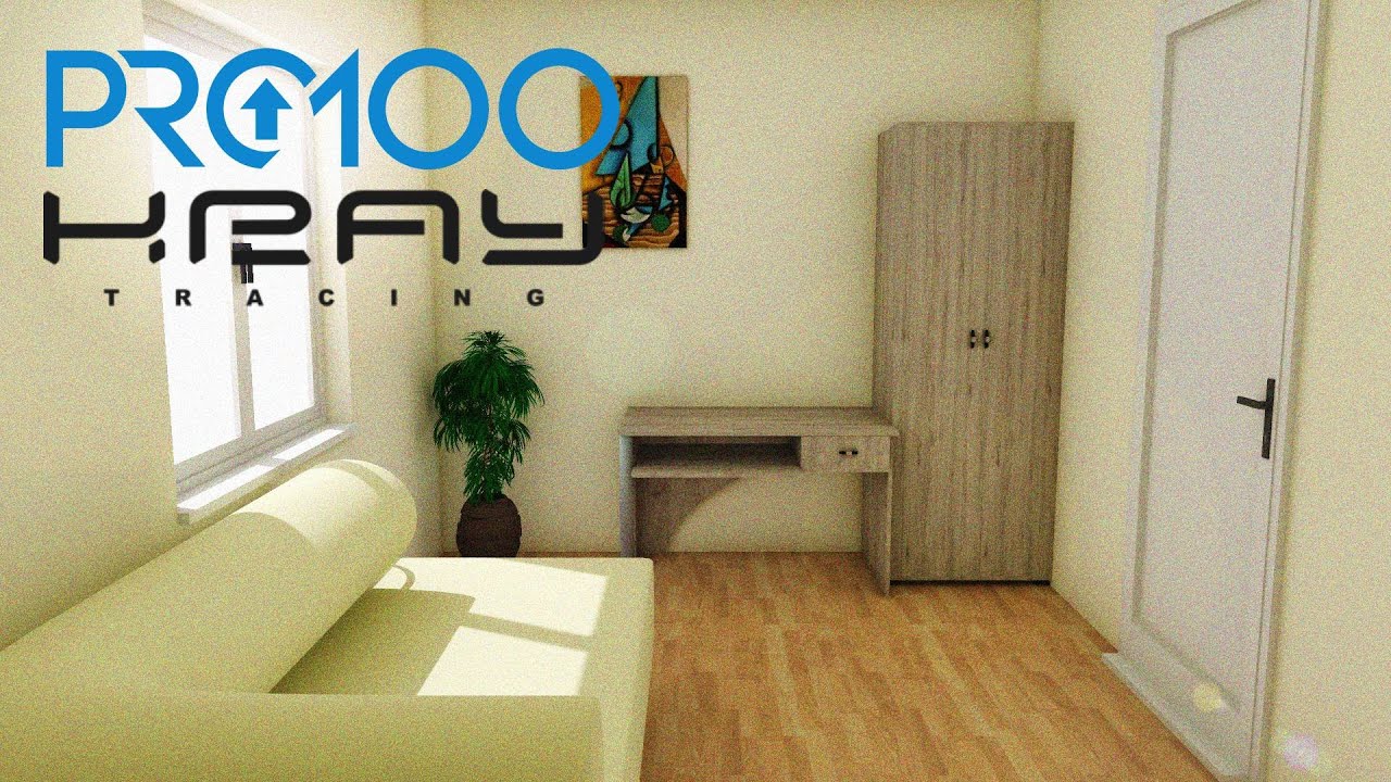 Kray + PRO100 6. Базовая настройка - YouTube