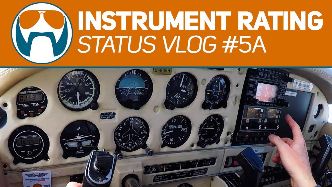 Flight TEST prep - Flying with Dennis again - IFR status VLOG #5A - YouTube