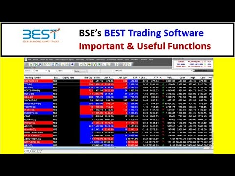 BSE's BEST Software Important and Useful Functions - YouTube