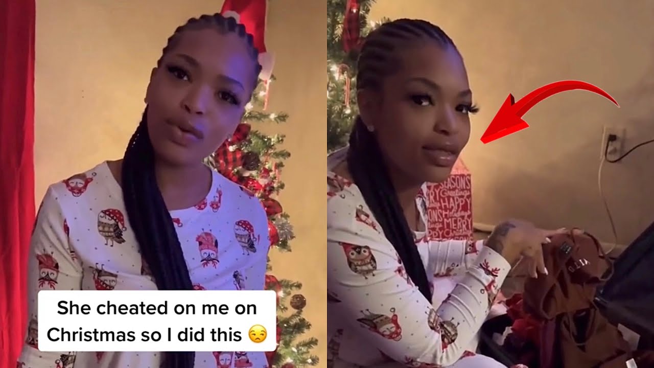 Man Catches Girlfriend Cheating On Christmas, She INSTANTLY Regrets It ...
