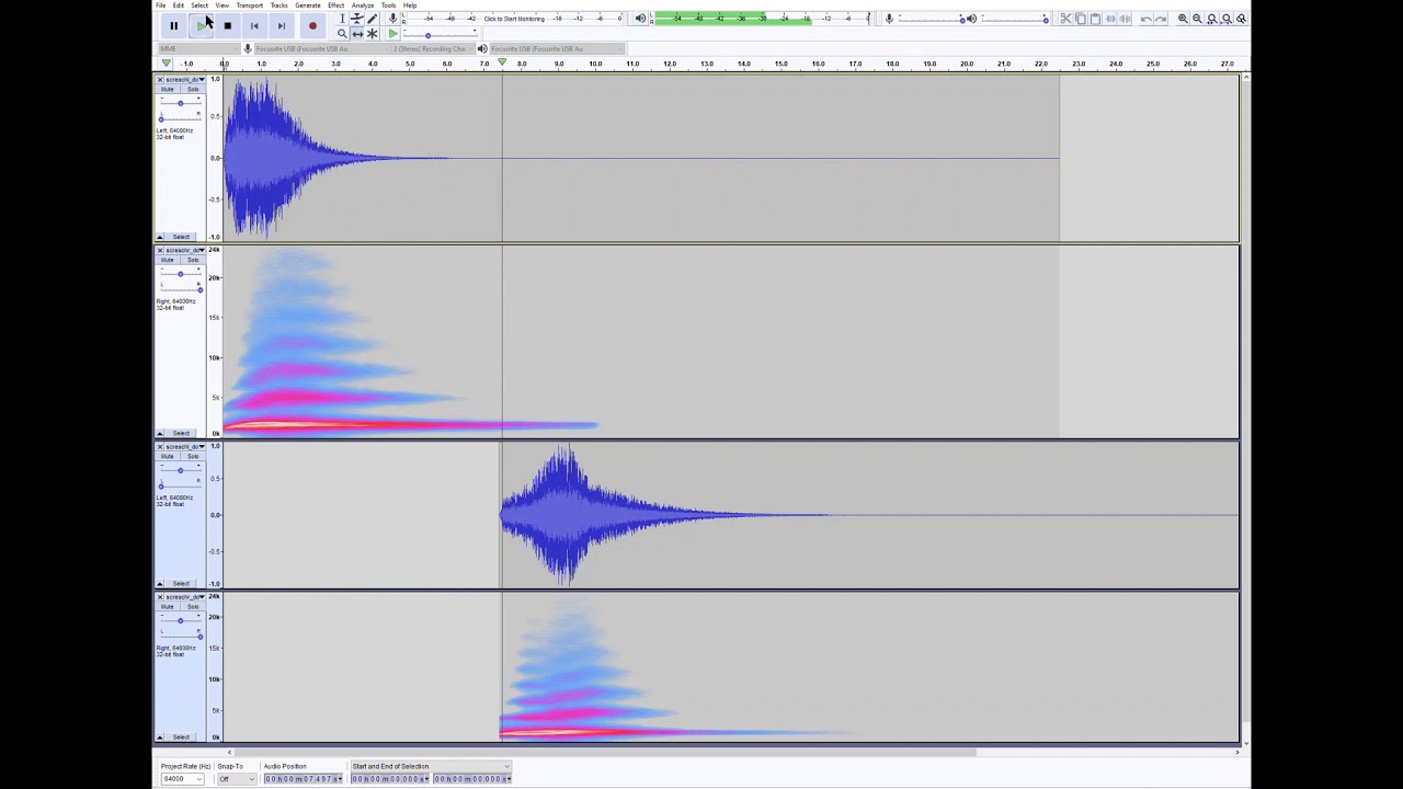 Screach - Ladder Filter Resonance - YouTube