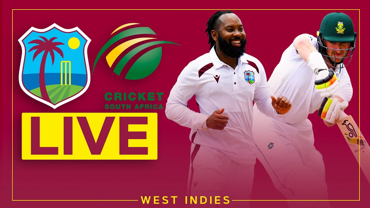 🔴 LIVE West Indies A v South Africa A | 2nd Unofficial Test - Day 3 ...