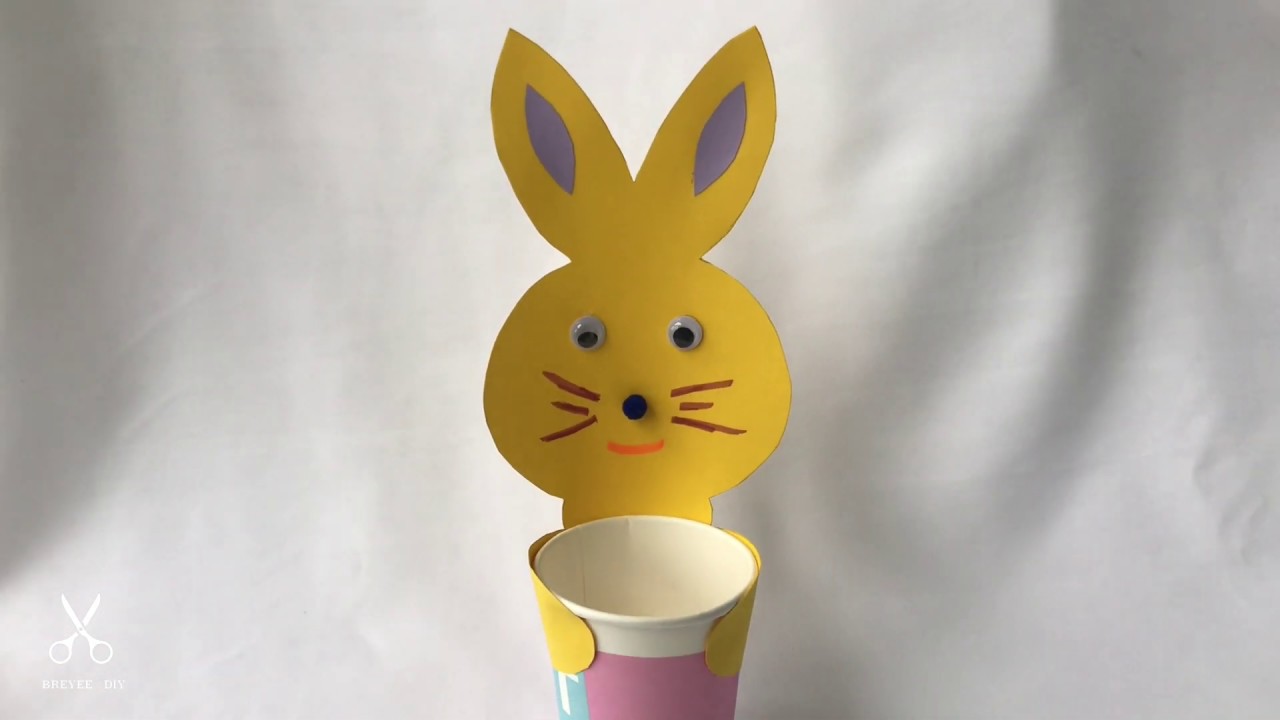 Cardboard DIY ｜ Disposable Cup Handcraft ｜ Children Handcraft YouTube ...