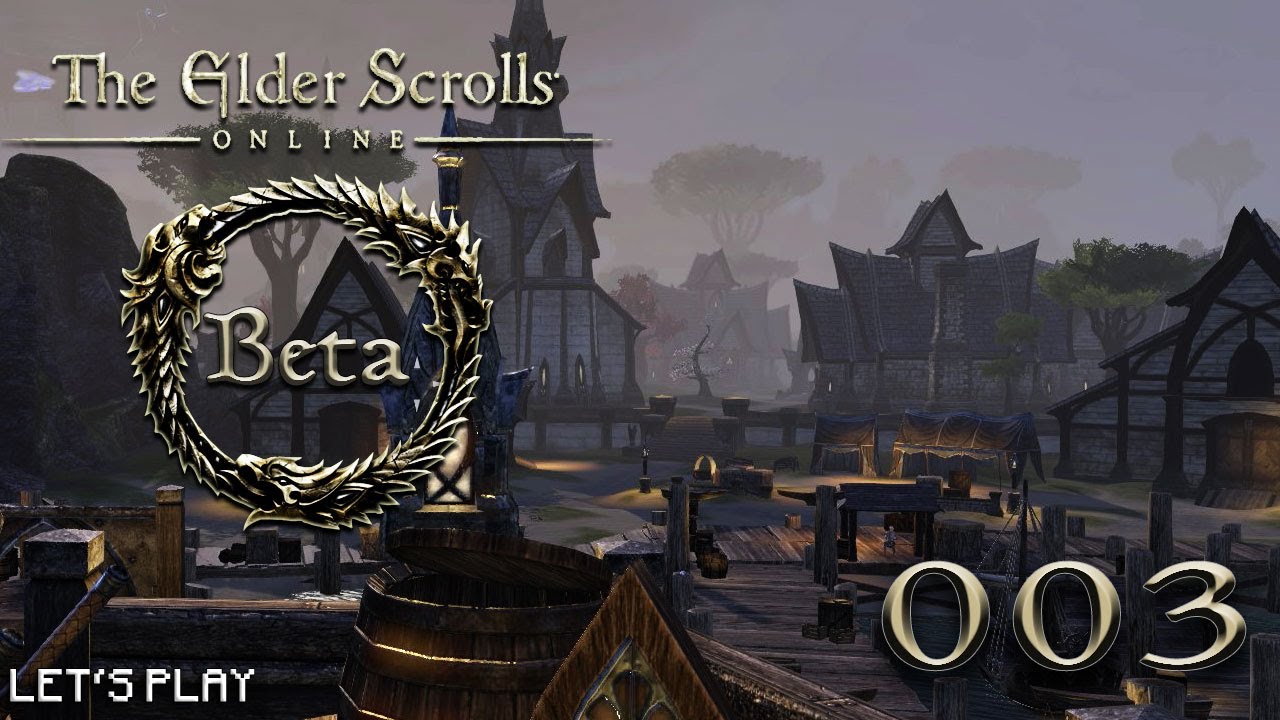 THE ELDER SCROLLS ONLINE (BETA) #003: Ankunft in Vulkhel Guards [LET'S ...