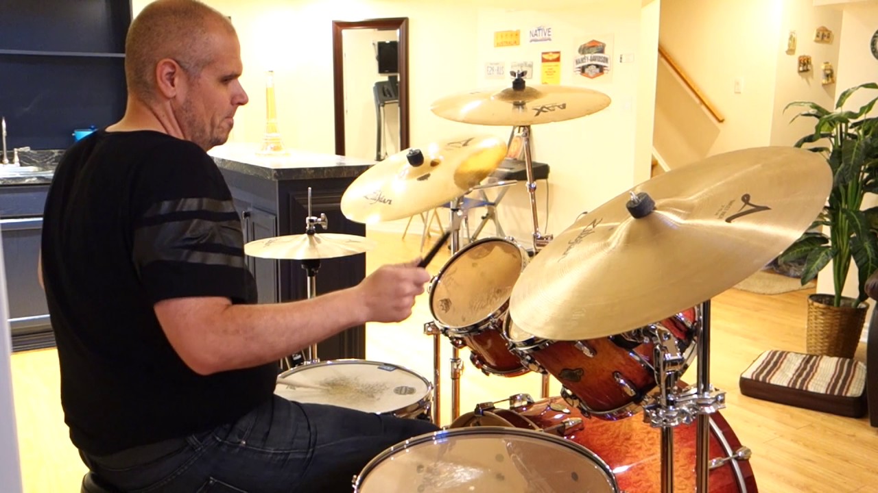 April Wine - Roller - drum cover - YouTube