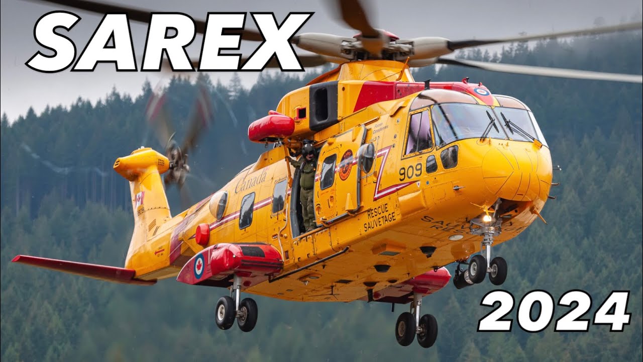 SAREX 24 - National SAR Exercise at 19 Wing Comox - YouTube