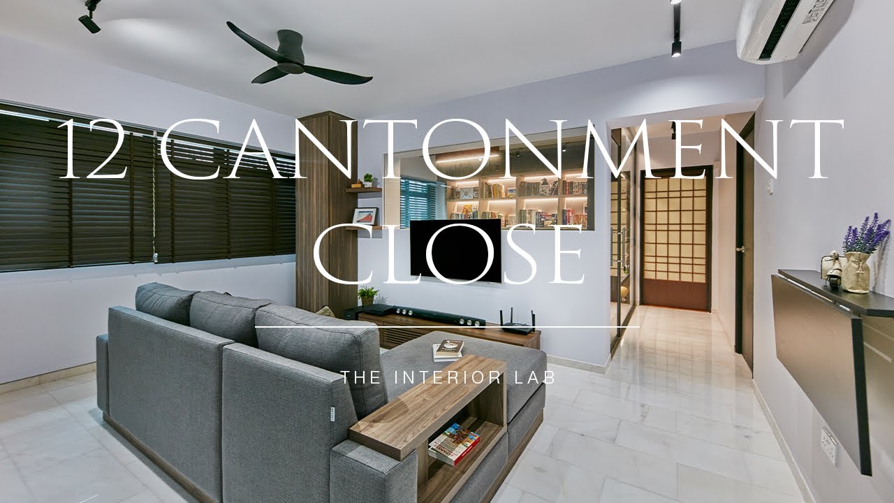 Home Tour | Modern Minimalist 4-RM Resale HDB | 12 Cantonment Close ...
