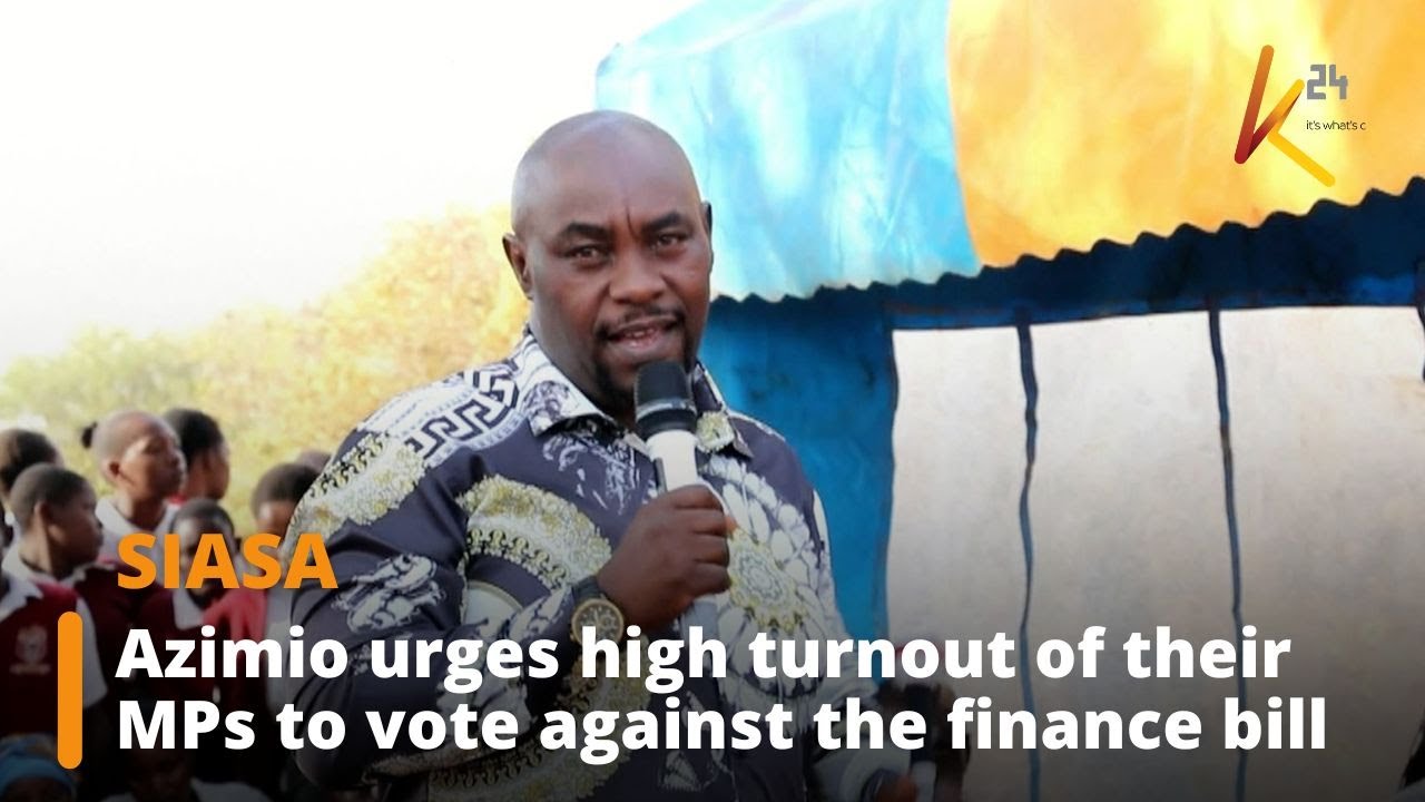 Azimio urges high turnout of their MPs to vote against the finance bill ...