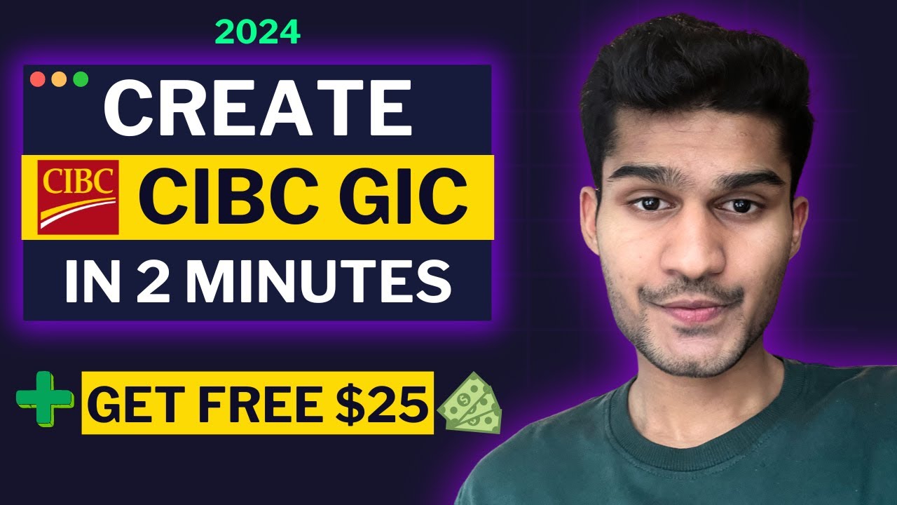 How to open CIBC GIC | How to Create GIC - YouTube