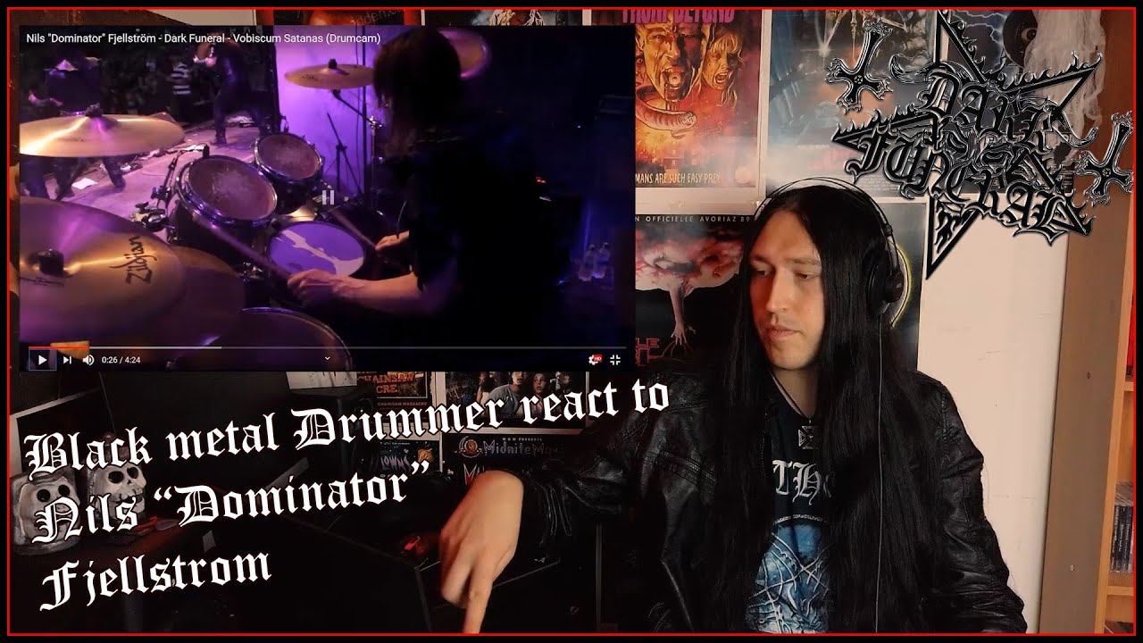 Black Metal Drummer react To - Nils" Dominator " Fiellstrom - (Dark ...