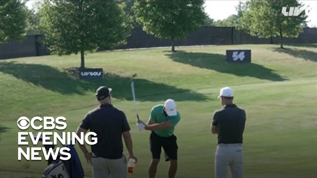 9/11 families slam Saudi-backed golf event at Trump course - YouTube