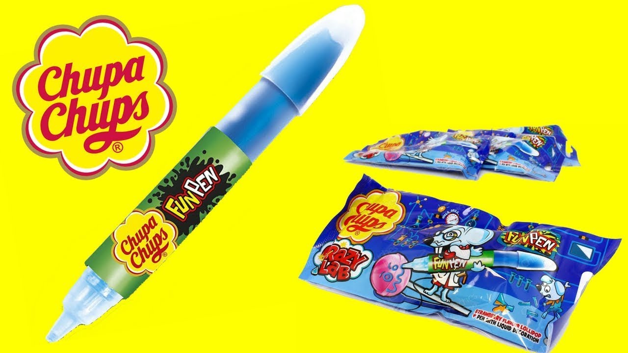 CHUPA CHUPS Crazy Lab FUN PEN | Paint on Lollipop | Create Candy Art ...