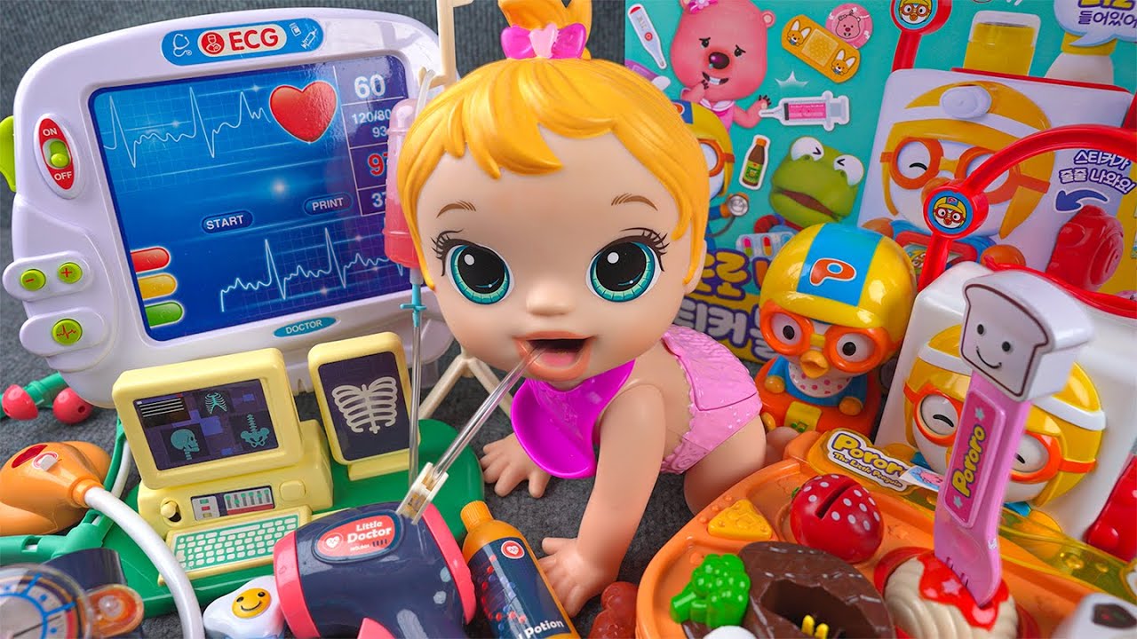 8 Minutes Unboxing Doctor Play Set, Satisfying Unboxing Ambulance Toys ...