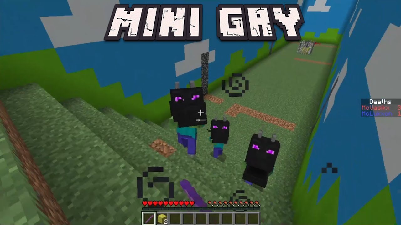 MINECRAFT ~MINI GRY ~1vs1 LUCKY BLOCK - YouTube