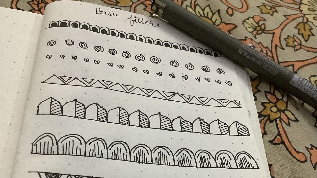 Easy mandala fillers …… - YouTube