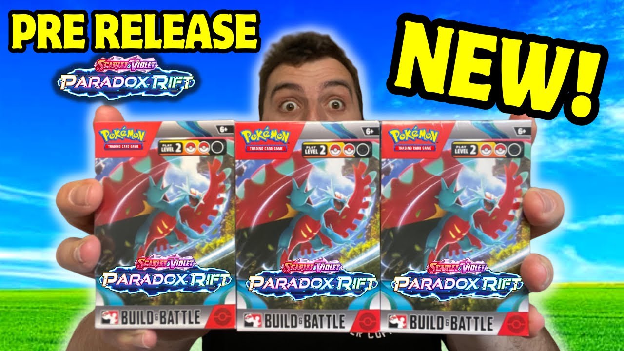 *NEW* Pokémon Paradox Rift PRE-RELEASE Pack Opening! - YouTube