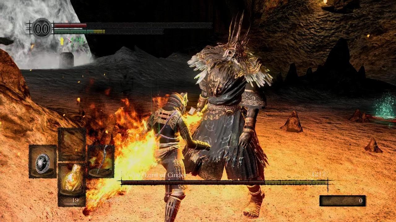 DARK SOULS: REMASTERED Gwyn, Lord of Cinder - YouTube