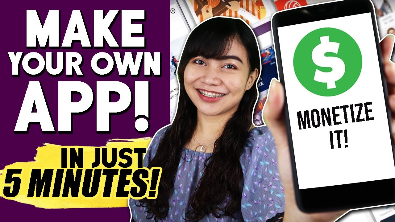 How To Make Your Own App In Just 5 Minutes No Coding Required Andromo Youtube