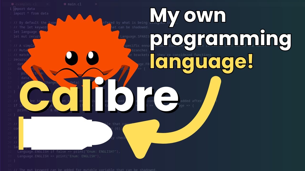 I Made My Own Programming Language in Rust! - YouTube