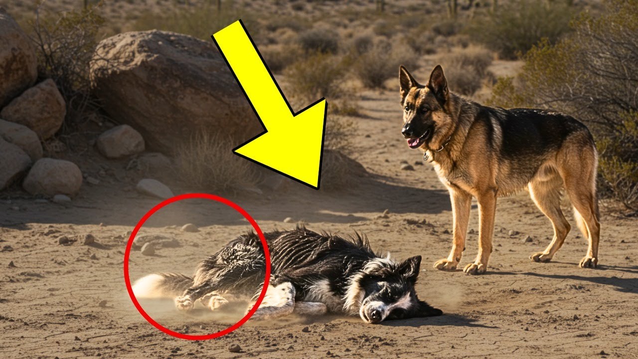 K9 German Shepherd Refused to Leave Dead Female Dog's Side — What They ...