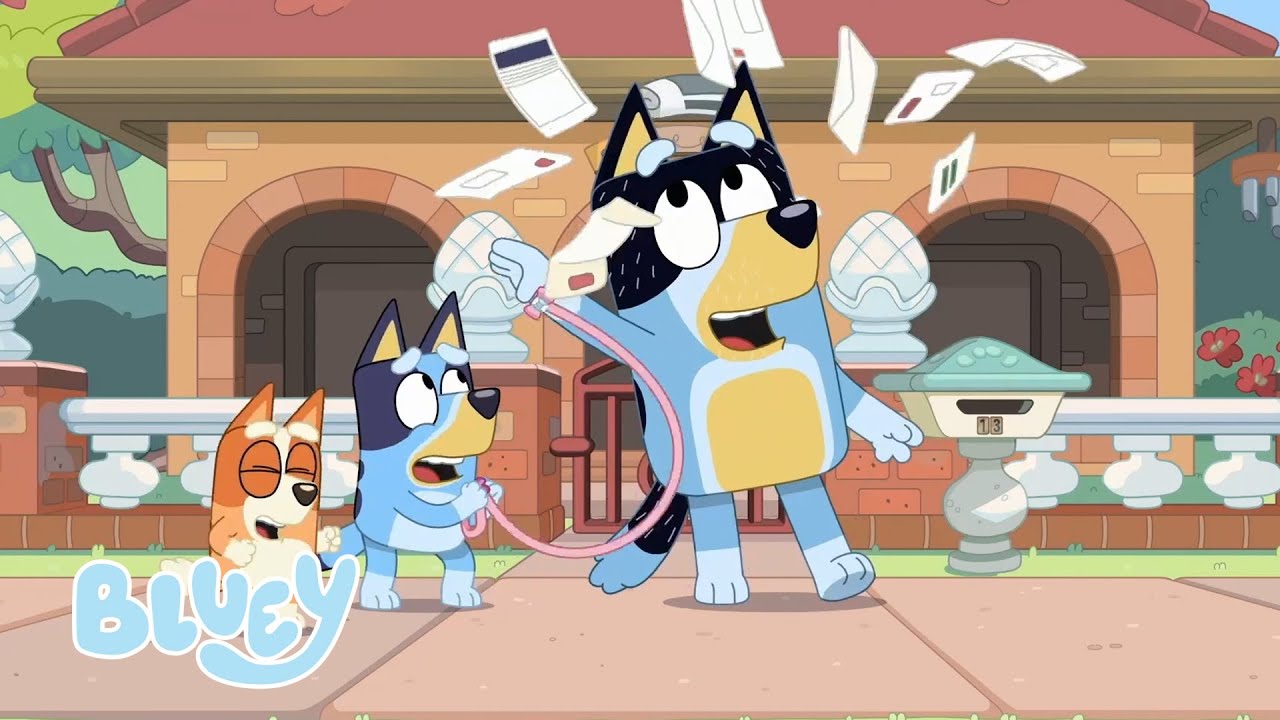Courir avec Bluey | Bluey Français Chaîne Officielle - YouTube