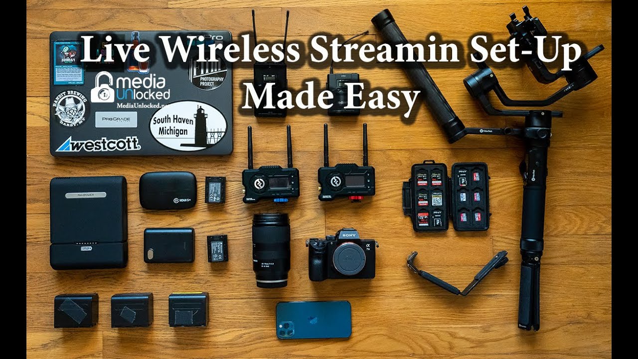 How To Set Up Wireless Streaming On The Go - YouTube