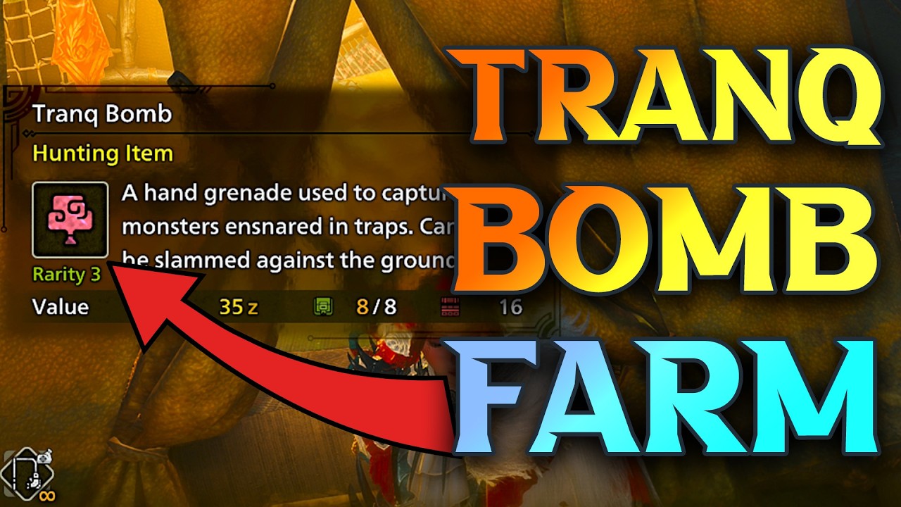 EARLIEST Monster Hunter Wilds Tranq Bomb Farm - YouTube