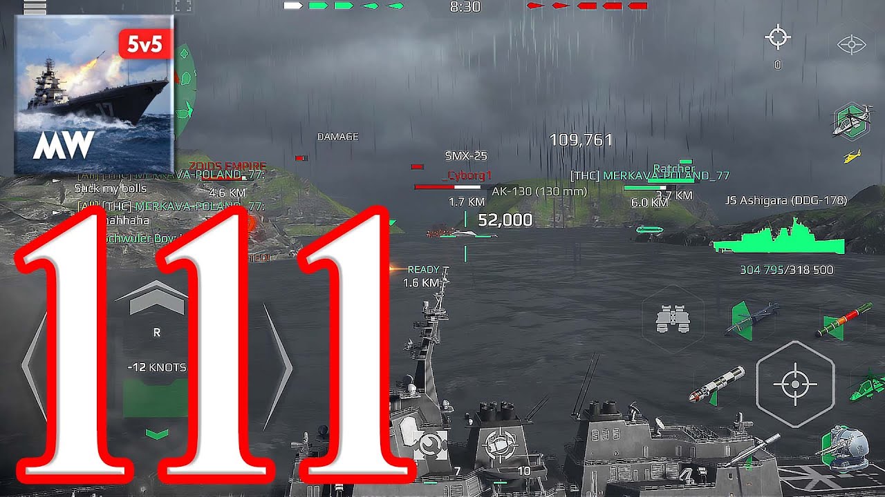 MODERN WARSHIPS: Sea Battle Online - Gameplay Walkthrough Episode 111 ...