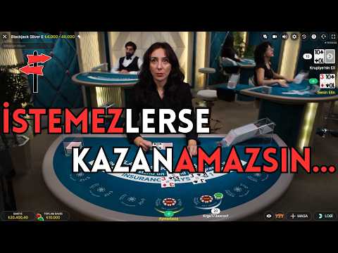 Yani göz göre göre bu kadar nasıl denk geliyor? Yine enteresan olaylar.. #blackjack #blackjackvideo