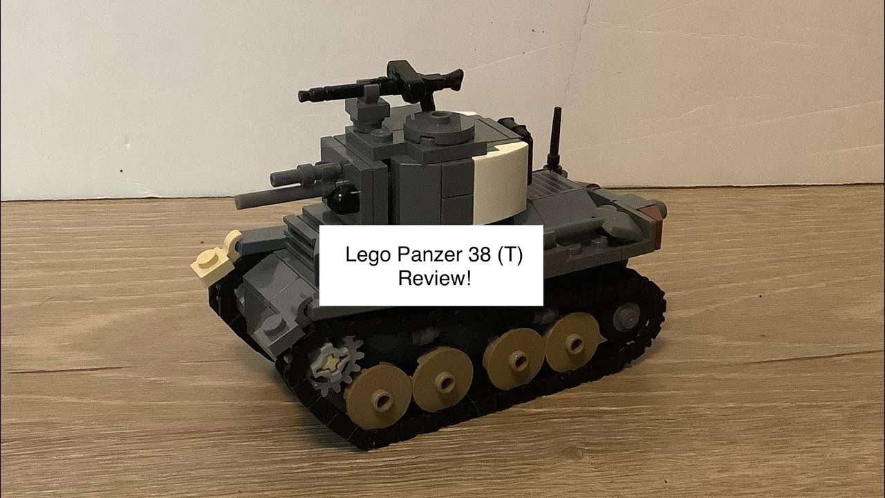 Lego Panzer 38t Review - YouTube
