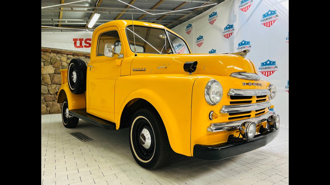 dodge pickup 1948 - YouTube