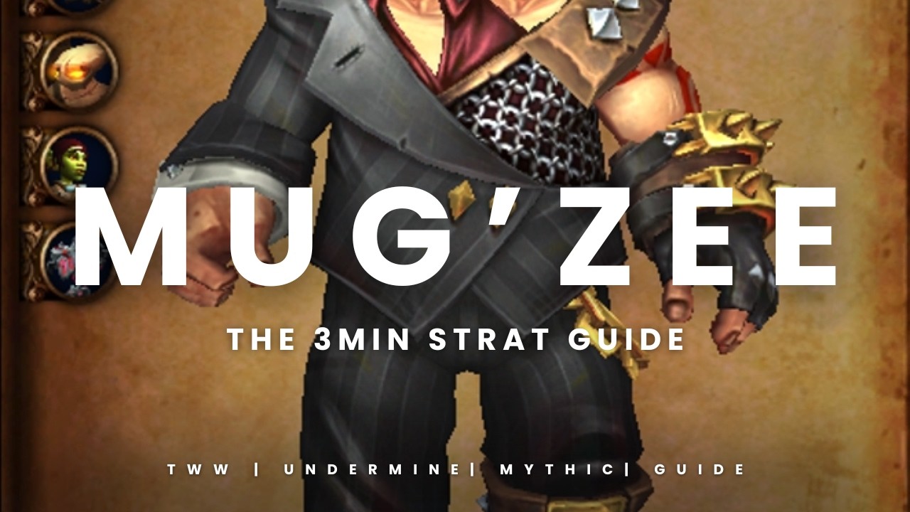 Mug'zee Mythic 3min strat explained: (P1/Intermission) - YouTube