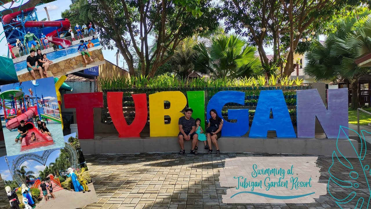 Swimming at Tubigan Garden Resort Team JAG - YouTube