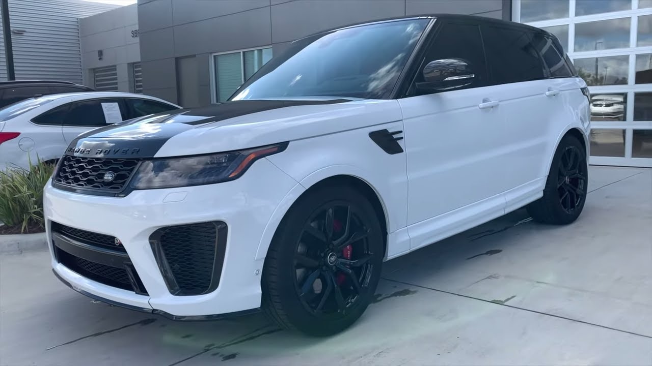 2020 Range Rover Sport SVR Review - YouTube