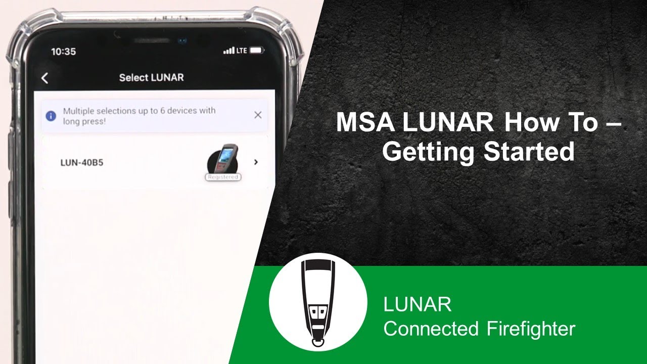 MSA LUNAR How To – Getting Started - YouTube