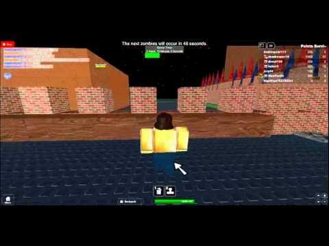 build to survive the zombies ROBLOX by Niall - YouTube