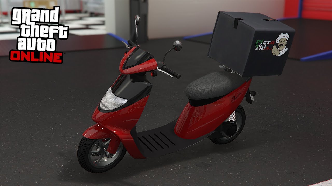 GTA 5 Online - Pegassi Pizza Boy (Piaggio Zip) - DLC Vehicle ...