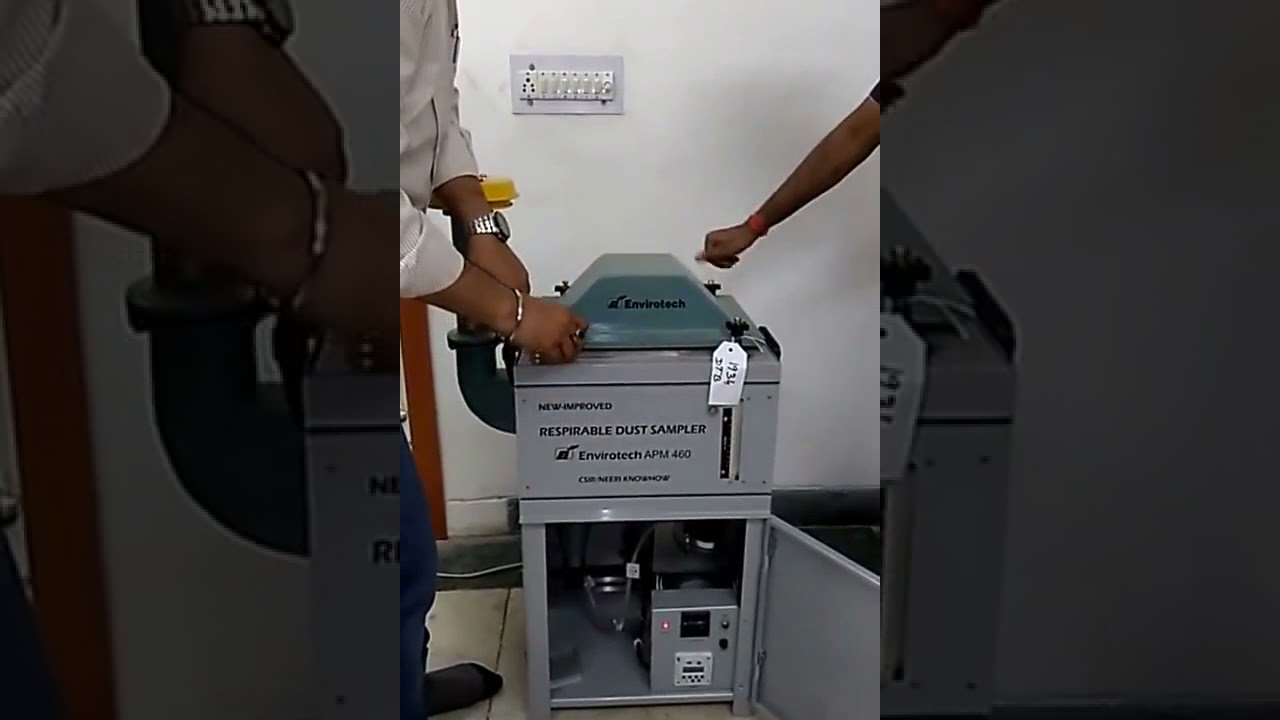 HIGH VOLUME AIR SAMPLER - YouTube